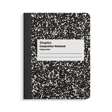 Staples 100 Sheet Composition Notebook Simplexdeals