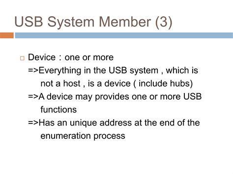 Universal Serial Bus USB PPTX