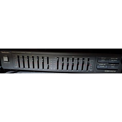 TECHNICS Stereo Graphic Equalizer Audio Other Audio Equipment On Carousell