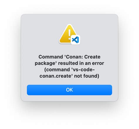 Command Not Found Issue Disroop Vs Code Conan Github