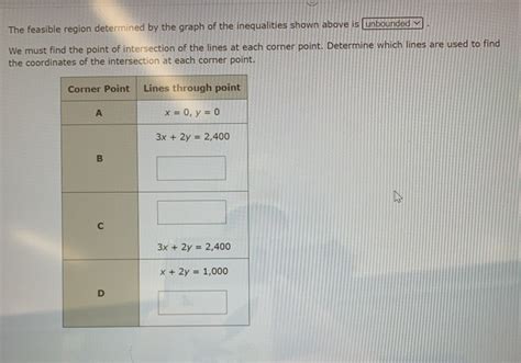 Solved Step 5 Recall That Solution Sets That Are Completely