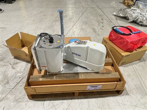 Seiko Epson G10 854sw Scara Robot System Rc700 A Controller New 2017 Maverick Industrial Sales