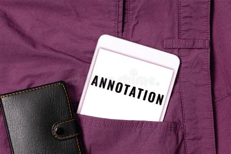 Writing Displaying Text Annotation Conceptual Photo Note Added By Way Of Comment Or Explanation