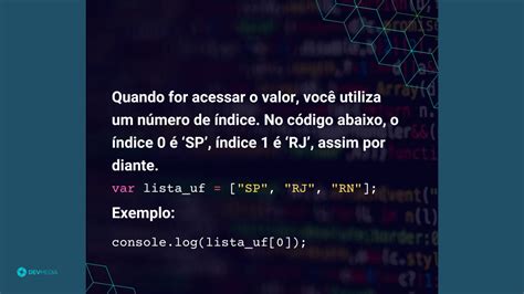 O que são arrays e como utilizá los no JavaScript DevMedia