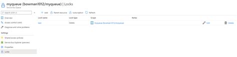 azureservicebus azure servicebus lock on delete stack overflow