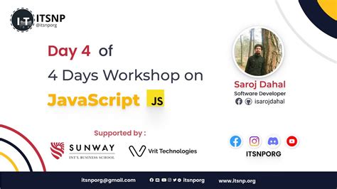 Javascript Tutorial In Nepali Day4 Functions Class Promise Asyncawait Itsnp Youtube