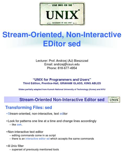 sed pdf computer programming computer engineering