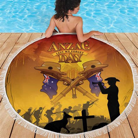 Home Products Anzac Day Beach Blanket Australia And New Zealand