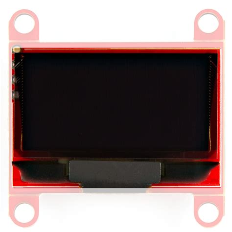 Hardware Overview SparkFun Qwiic OLED In X White Pixels