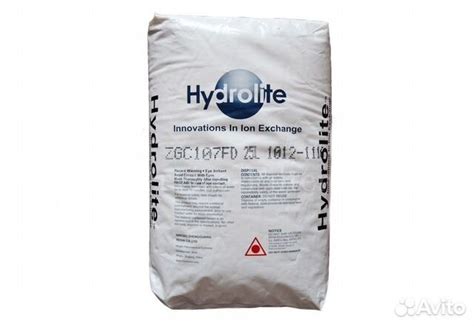 Ионообменная смола Гидролайт для умягчения воды купить в Балашихе Товары для дома и дачи Авито