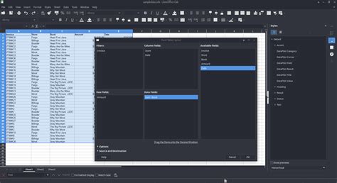 Pivot Table In Libreoffice Calc At Anthony Davenport Blog