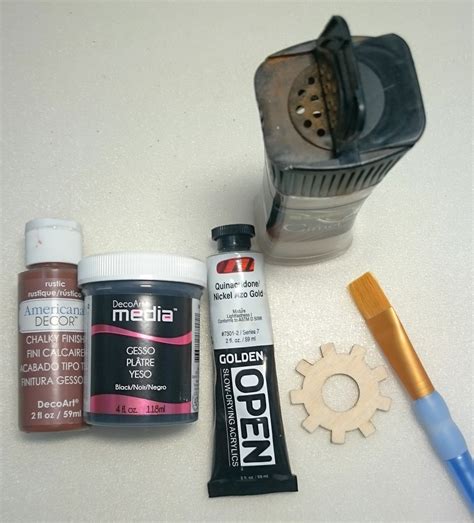 Stamps And Stencils Faux Rust Technique Tutorial