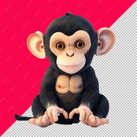 귀여운 아기 원이 만화 투명한 배경 Png Psd 프리미엄 Ai 생성 Psd