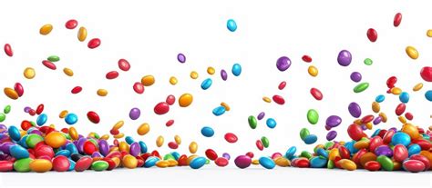 Colorful Candy Explosion Premium Ai Generated Image