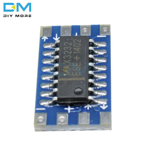 10PCS Mini MAX3232 RS232 To TTL Serial Port Converter Adapter Board Diymore