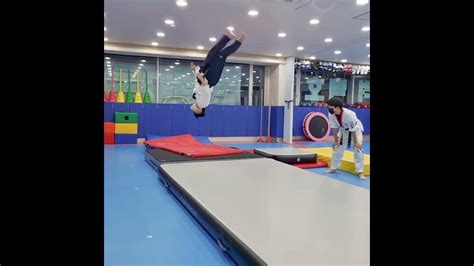 김포 양곡 고려백호태권도 안전하게 배울수있는 다양한 앞공중 지도법 양곡 유일 아동인성전문교육기관 Youtube