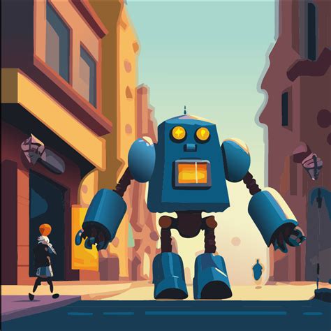 Robot Giant Timer School Tools And Timers