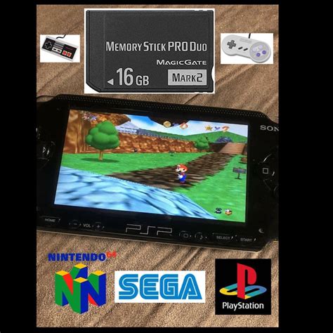 Psp Memory Card With Games Etsy