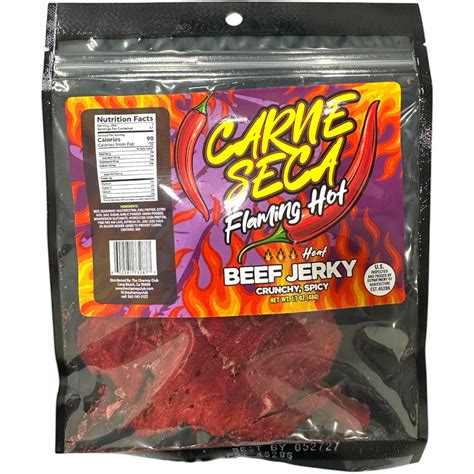 Carne Seca True Seca Beef Jerky 17 Oz Cow Crack Wholesale