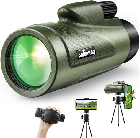 Amazon Monocular Telescope With Smartphone Holder Tripod