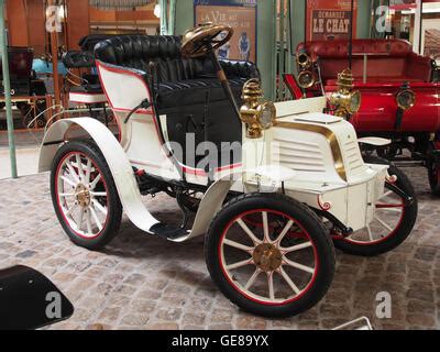 The 1901 Peugeot Type 36 Voiturette Is An Early French Automobile With
