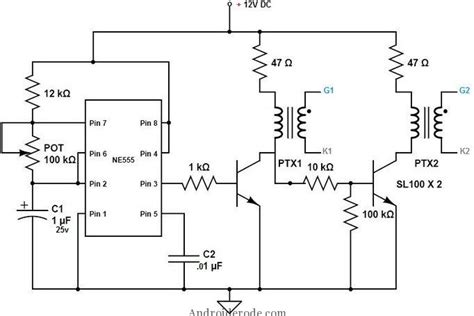 pulse transformer triggering circuit