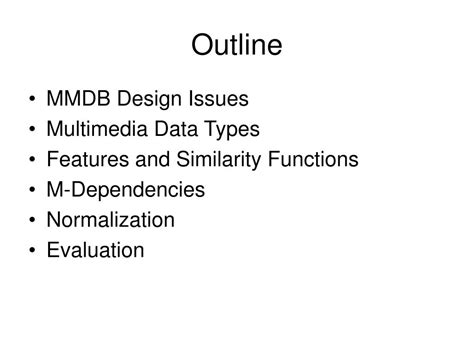 PPT Multimedia Database Schema Design PowerPoint Presentation Free