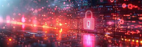 Protecting Your Digital Identity Encryption Passwords And Secure Data Stock Illustration