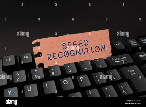 Conceptual Display Speed Recognition Conceptual Photo Interdisciplinary Subfield Of
