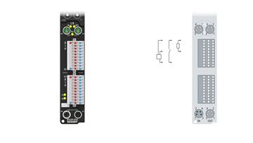 EP EtherCAT Box Channel Digital Combi ID Switch V DC Ms A IP