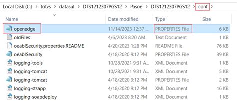 Framework Linha Datasul Tec Localização Do Arquivo Confopenedge