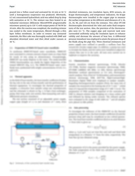Solution 2015 363 Synthesis Of Polyethylene Glycol Functionalized Multi Walled Carbon Nanotubes