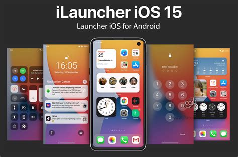 دانلود و نصب Launcher Ios16 Ilauncher 1 7 9 لانچر Ios16 برای اندروید