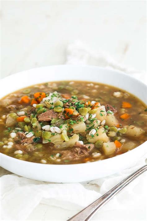 Scotch Broth Soup Recipe Chef Billy Parisi