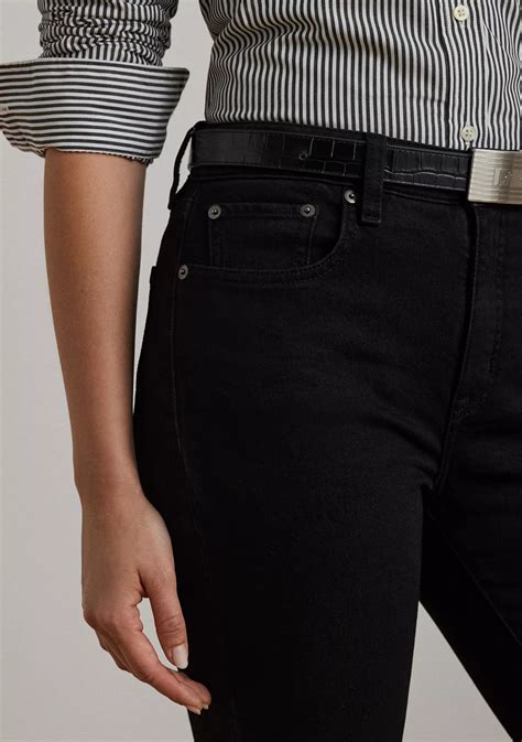 Lauren Ralph Lauren Womens High Rise Skinny Ankle Jeans Belk