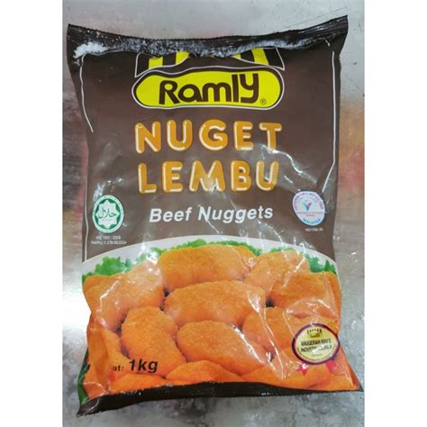 Ramly Beef Nugget 1kg Shopee Malaysia