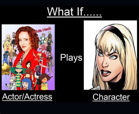 What If Olivia Hack Voiced Gwen Stacy By Lancer29088 On Deviantart