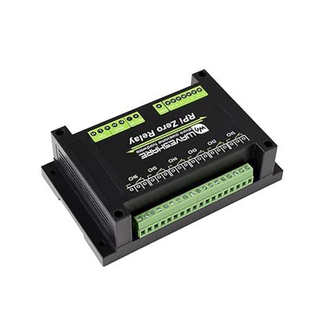 Industrial 6 Channel Relay Module For Raspberry Pi Zero WH With ABS Protection Case RS485 CAN