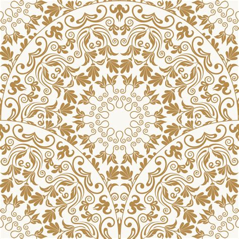 Seamless Oriental Pattern Vector Free Download