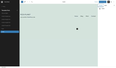 Isolated Template Part Editing View Could Use Some Refinement · Issue 29148 · Wordpress