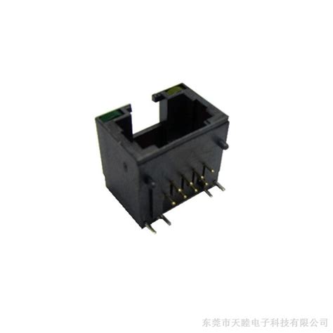 90度超薄rj45接口图片高清图细节图 东莞市天睦电子科技有限公司 维库仪器仪表网