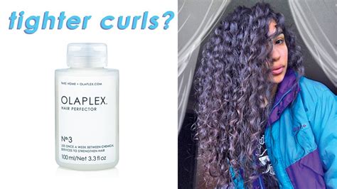 Olaplex No 3 Treatment Review Virgin Curly Hair Youtube