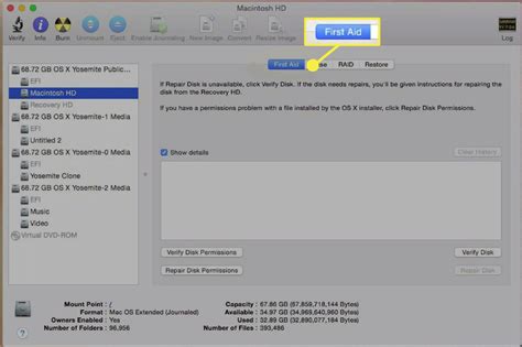 Using Disk Utility To Repair Hard Drives And Disk Permissions