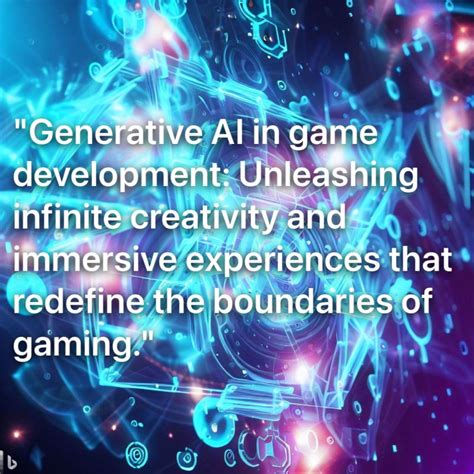 Gamedevelopment Generativeai Innovation Gamingindustry Technology Ai Futureofwork