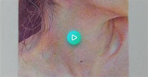 Ballpoint Drawing Depicting Pearlecent Colours Of Human Skin Album On Imgur