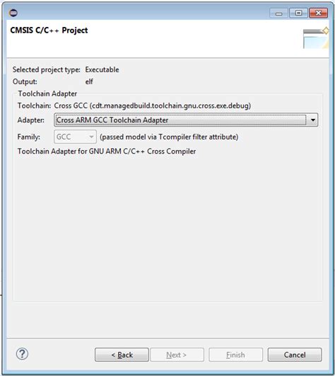 unable to create new cmsis c c projects using the wizard · issue 82
