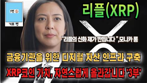 리플 Xrp코인 금융기관을 위한 미래혁신 향후 5년간 Xrp코인의 가치는 계속 상승합니다 3부 리플 Xrp코인 리플전망 Youtube