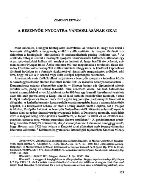 A Besenyők Nyugatra Vándorlásának Okai Pechenegs Pdf