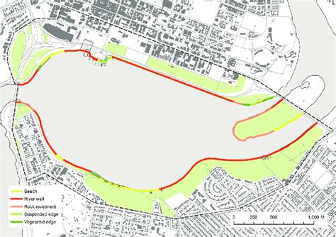 Perth Water Edge Types Plan Fortified Sea Walls And Embankments Are Download Scientific