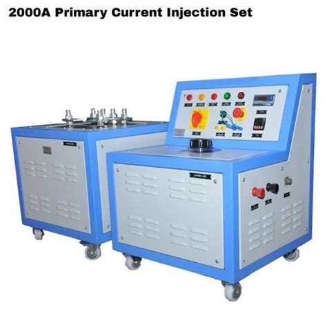 Mild Steel 2000a Primary Current Injection Set For Industrial At Rs 200000 In Bengaluru